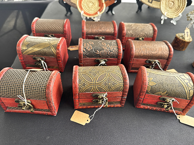 These miniature treasure chests don't contain gold doubloons, but they do hold something equally valuable&mdash;the charm of handcrafted simplicity.