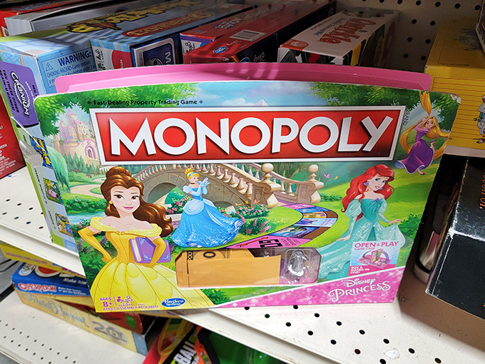 Disney Princess Monopoly &ndash; where childhood fantasy meets cutthroat capitalism. Park Place has never looked so enchanted or bankrupted so many dreamers.