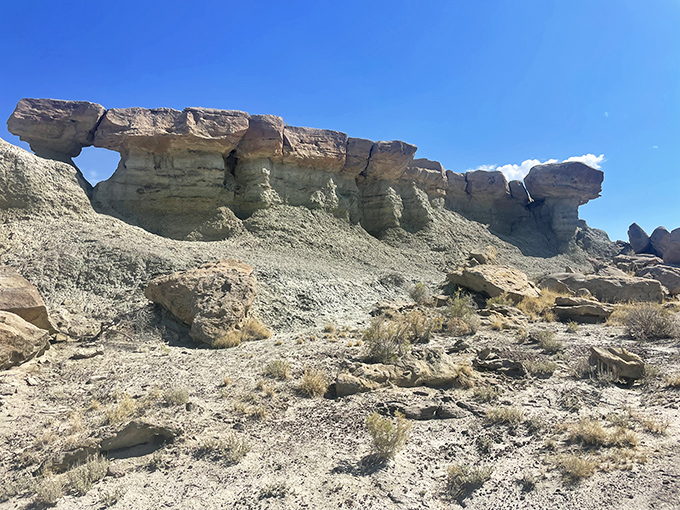 Mother Nature's sculpture garden&mdash;this natural arch stands as proof that patience and erosion create better art than any human hand.