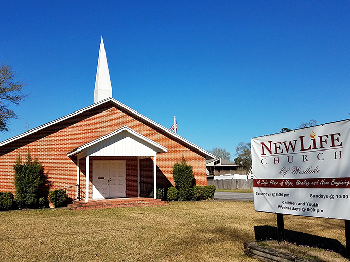 New Life Church offers spiritual community without big-city anonymity. Where the pastor actually remembers your name and your grandkids' baseball stats.