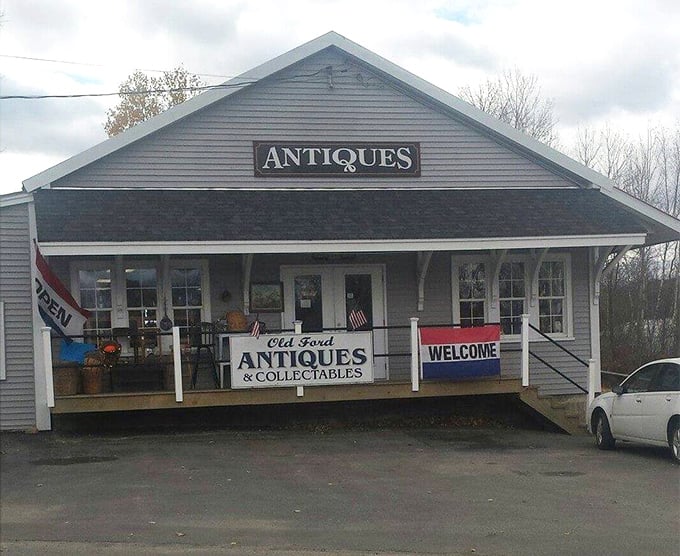 Treasure hunting at Old Ford Antiques offers the thrill of discovery without the pressure of big-city price tags or pretentious dealers.