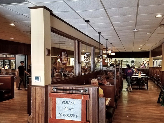 "Please Seat Yourself" &ndash; four words that perfectly capture the unpretentious, welcoming spirit that keeps generations coming back to Theo's.