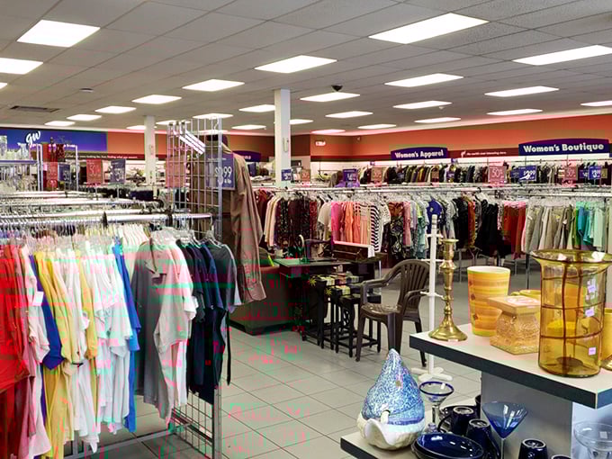 Retail therapy without the financial hangover. This expansive layout makes treasure hunting a pleasure rather than an archaeological expedition requiring specialized equipment.