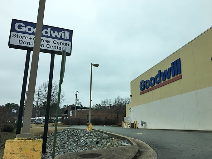 Even on cloudy days, the promise of unexpected treasures inside brightens the mood. Thrift shopping is weather-proof entertainment.