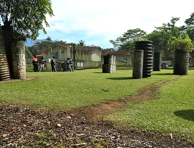 Not just a paintball field&mdash;a tactical adventure in paradise. Where else can you dodge "bullets" while surrounded by tropical foliage?