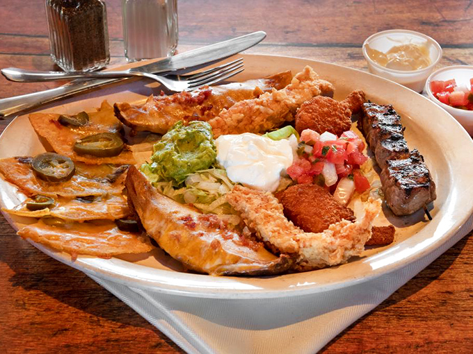 Not so much a platter as a festival of flavors&mdash;where Tex meets Mex and both decide to invite their friends.