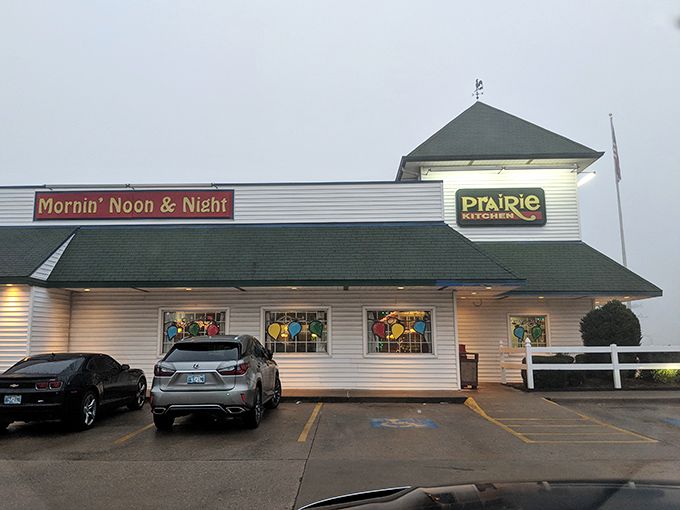 "Mornin' Noon & Night" isn't just a sign&mdash;it's Prairie Kitchen's promise that comfort food is available whenever hunger strikes.