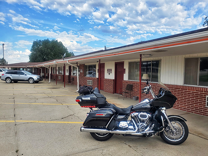 The Raine Motel offers road-trippers a clean place to rest their heads after a day of Sandhills adventures&mdash;motorcycles optional, good sleep guaranteed.