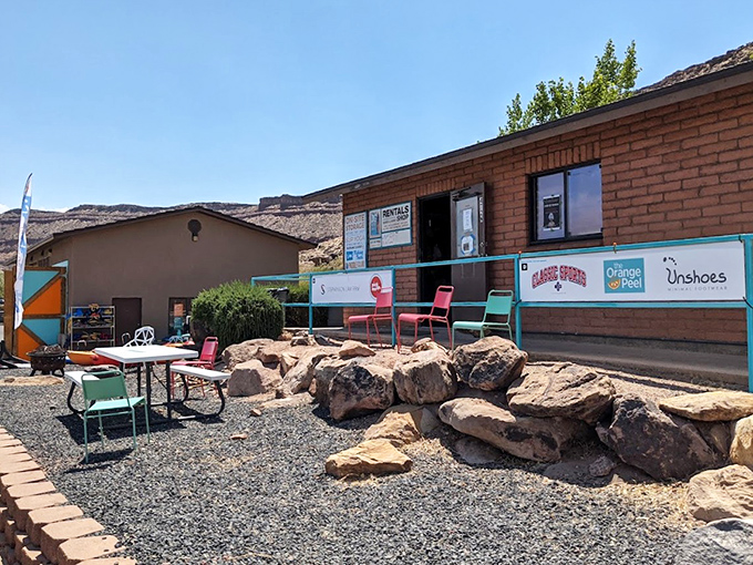 The park store might look humble, but it's a treasure trove of forgotten sunscreen, last-minute fishing licenses, and local knowledge worth its weight in gold.