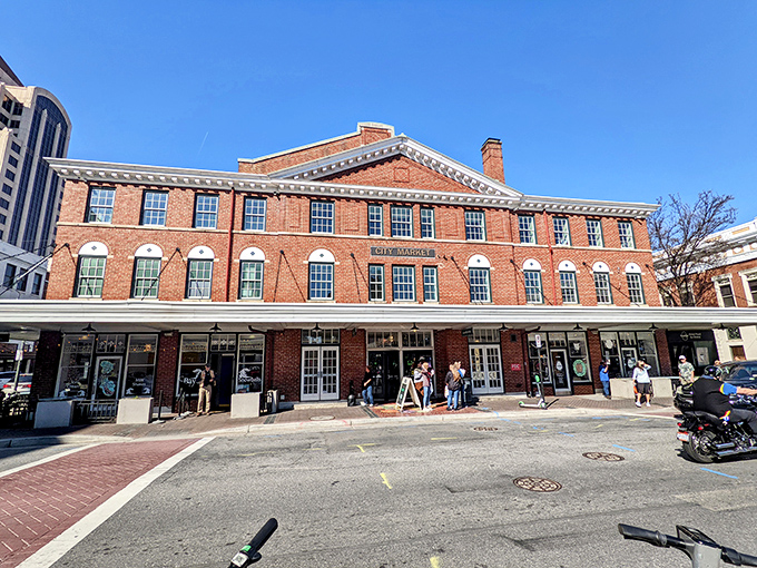The historic City Market building houses vendors in a brick masterpiece that's been the city's pantry since before "farm-to-table" was a marketing phrase.