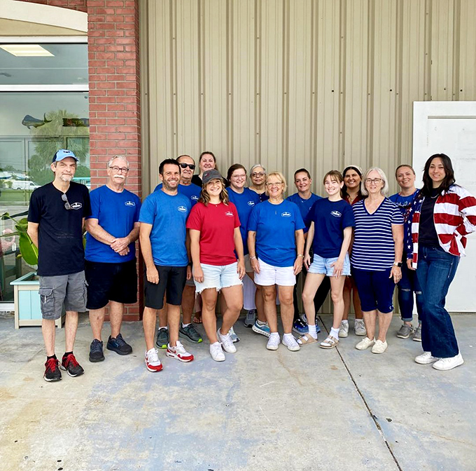 The heart and soul behind the bargains. This dedicated team transforms donations into opportunities, proving that second-hand doesn't mean second-rate.