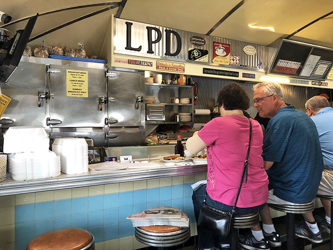 The ordering station where decisions get made, coffee gets poured, and hungry customers become satisfied ones rather quickly.