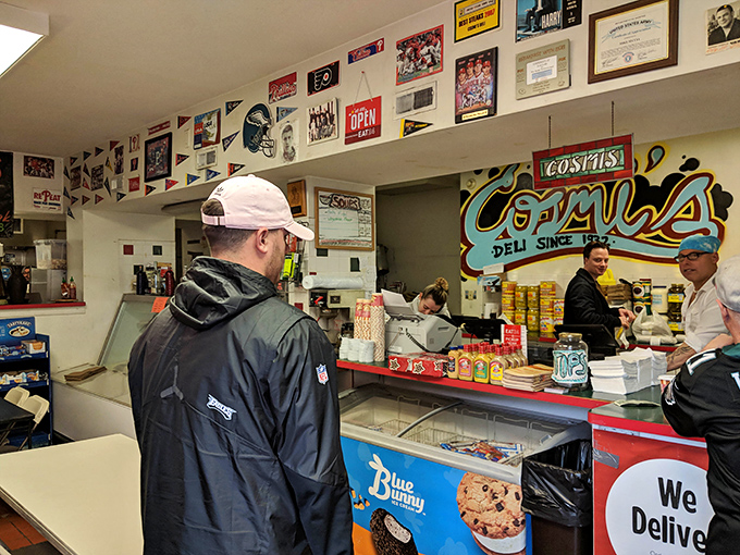 The counter staff&mdash;the unsung heroes of hoagie creation. With practiced hands and knowing nods, they transform simple ingredients into legendary sandwiches.