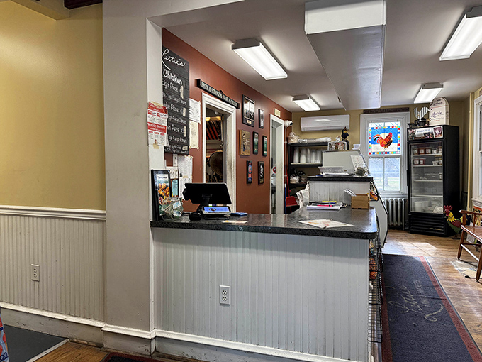 The ordering counter where life-changing food decisions are made daily. "Yes, I'll have the chicken" might be the wisest words you'll speak all week.