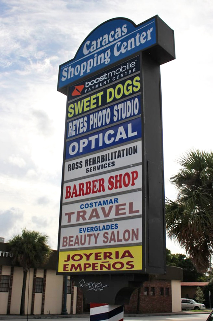Nestled in the Caracas Shopping Center, Sweet Dogs stands proudly among local businesses&mdash;a culinary landmark in this Miami neighborhood.