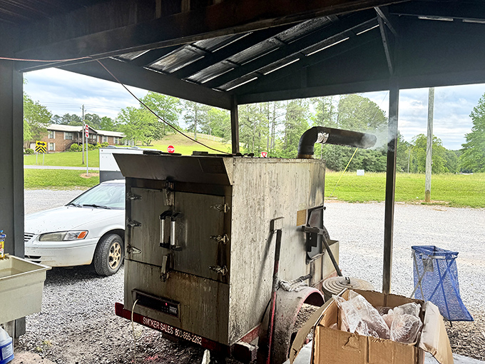 The smoker &ndash; where patience, expertise, and hardwood come together in a beautiful dance that transforms tough cuts into tender treasures.