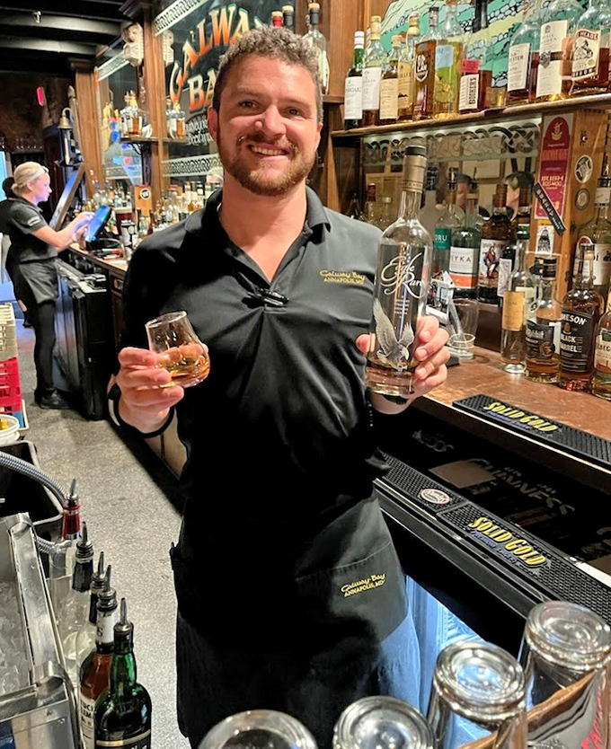 The genuine smile says it all – when staff love what they do, it shows in every perfectly crafted drink.