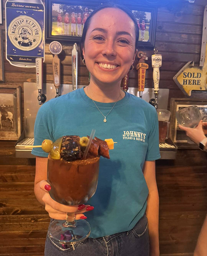 The staff at Johnny's serves up Texas-sized smiles alongside impressive cocktails that don't need fancy names to get the job done.