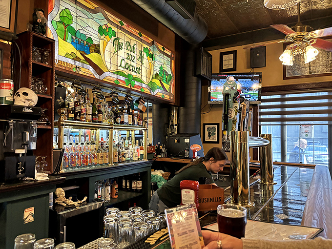 Where magic happens &ndash; skilled hands crafting drinks with the kind of care that turns first-time visitors into regulars before they've finished their first pint.