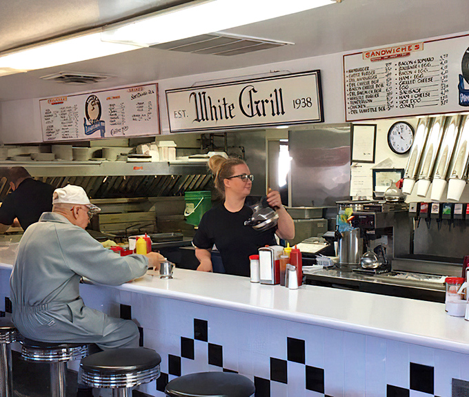 The counter conversation&mdash;that uniquely American exchange between regular and server that no app will ever successfully replicate.