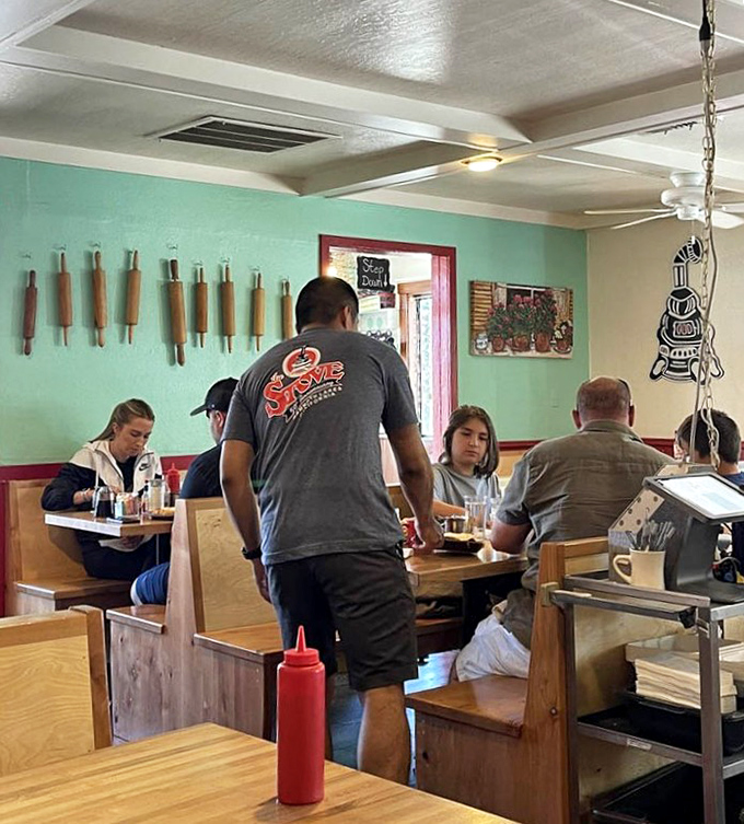 Service with genuine mountain hospitality—where your coffee cup never reaches empty and your breakfast arrives with a side of local wisdom.