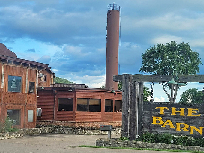 The Barn Restaurant&mdash;where the rustic exterior promises comfort food that your cardiologist wouldn't approve of but your soul absolutely requires. 