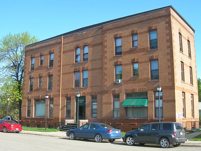 The Lisbon Hotel stands as a testament to when travelers arrived by train and needed a proper place to hang their hats.