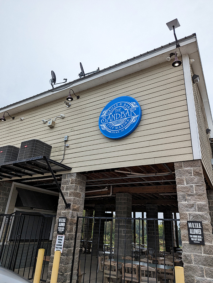 The Sandbar serves up riverside relaxation where the only thing better than the view might be the company you bring along.