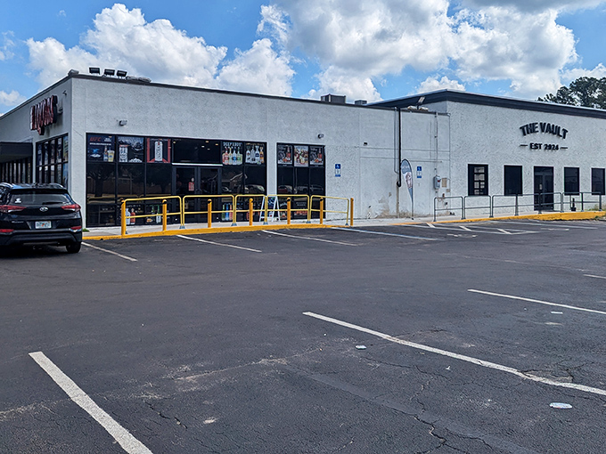 The Vault offers entertainment options for those evenings when porch-sitting just won't cut it. Every small town needs its gathering spot.