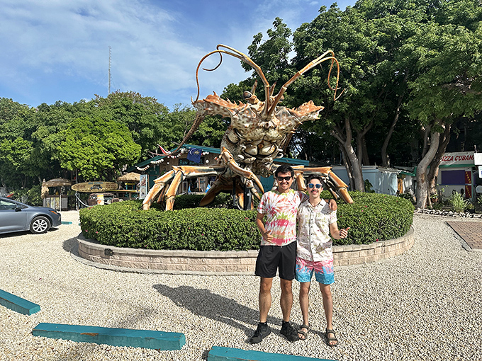 Making memories that will last longer than sunburns &ndash; friends discovering that sometimes the best vacation moments happen roadside.