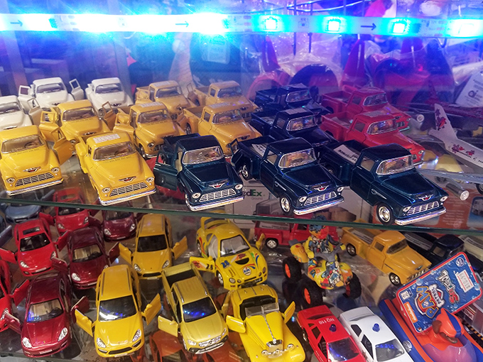 Miniature automotive museum where collectors can relive childhood dreams one tiny dashboard at a time. Nostalgia in die-cast form!