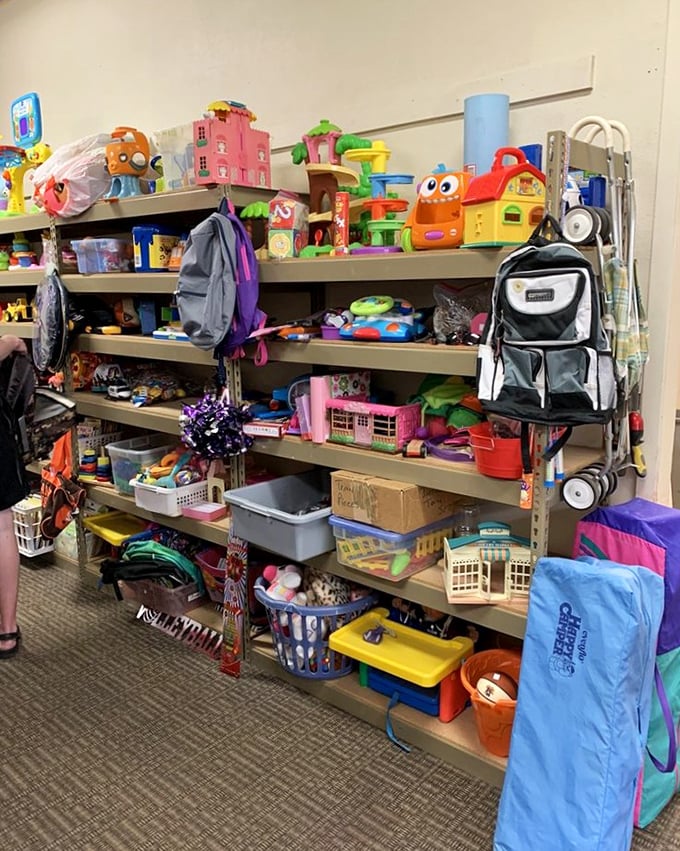 A toy paradise that makes grandparents' eyes light up brighter than their grandkids' &ndash; nostalgia at bargain prices.