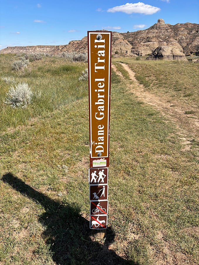 The Diane Gabriel Trail beckons with the promise of adventure without the "excuse me, pardon me" of crowded national parks.