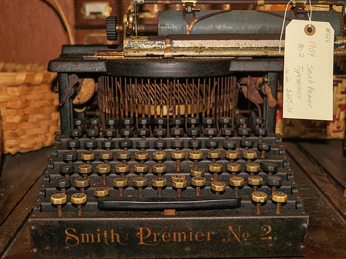 The Smith Premier No. 2 typewriter&mdash;where novels were born before Microsoft Word killed the romance of the writing process.