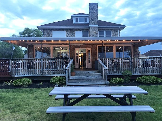 UnWined on the Water combines rustic charm with outdoor dining &ndash; because sunset views and good conversation are the best dinner companions.