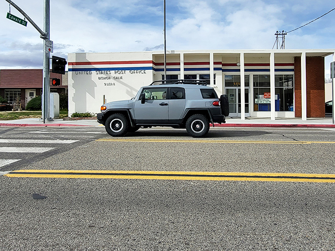 The U.S. Post Office stands ready to mail your "wish you were here" postcards to jealous friends.