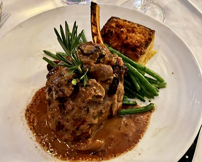 This veal chop with asparagus and pommes pur&eacute;e is the culinary equivalent of a perfectly tailored suit &ndash; timeless, elegant, and impossible to improve upon.