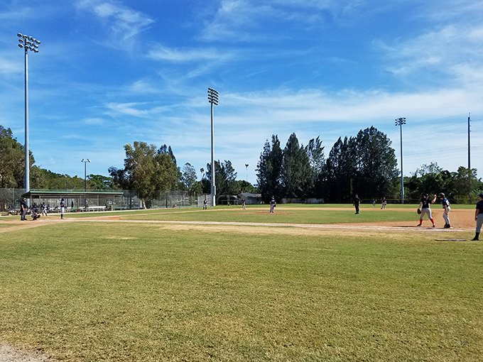 Weekend warriors and former high school stars relive glory days at Vero Beach Sports Village without the knee pain tomorrow.