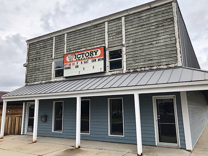 The Victory Theatre stands as a humble reminder of when going to the movies was an event worth leaving the house for.