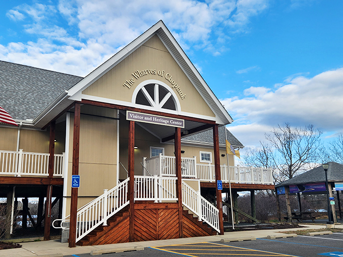The Visitor and Heritage Center welcomes explorers with accessible ramps and Eastern Shore hospitality&mdash;no velvet ropes or admission fees required.
