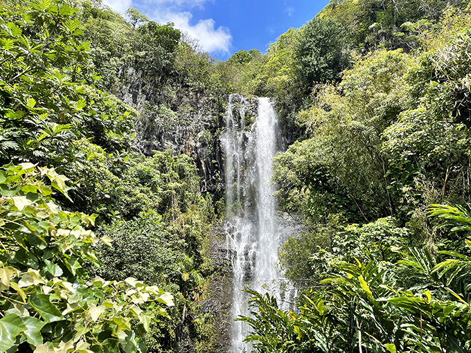 Wailua Falls doesn't just fall&mdash;it performs, cascading with such perfect grace you'd think it was auditioning for National Geographic.