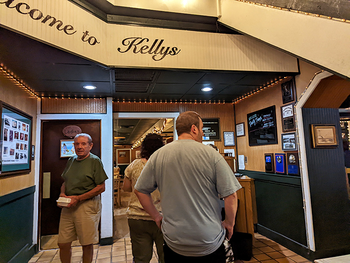 "Welcome to Kelly's"&mdash;four simple words that promise an authentic seafood experience where satisfaction isn't just hoped for, it's guaranteed.