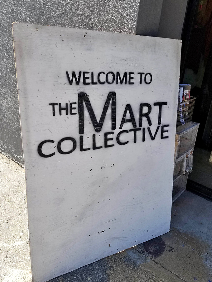 The welcome sign says it all&mdash;simple, unpretentious, and promising adventures in vintage shopping that Instagram filters can't replicate.