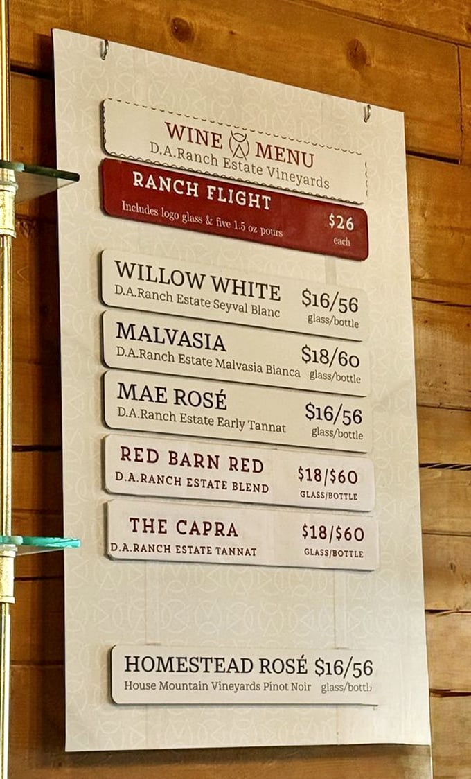 The wine menu reads like a love letter to the Verde Valley's unique terroir and microclimate.