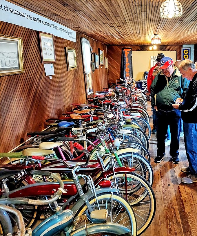 The bicycle museum showcases two-wheeled treasures that would make Tour de France champions weep with vintage envy and hipsters reach for their wallets.