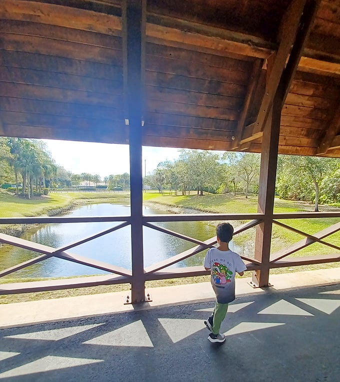 Little explorers find big adventures here, where every view from the bridge becomes a doorway to imagination.