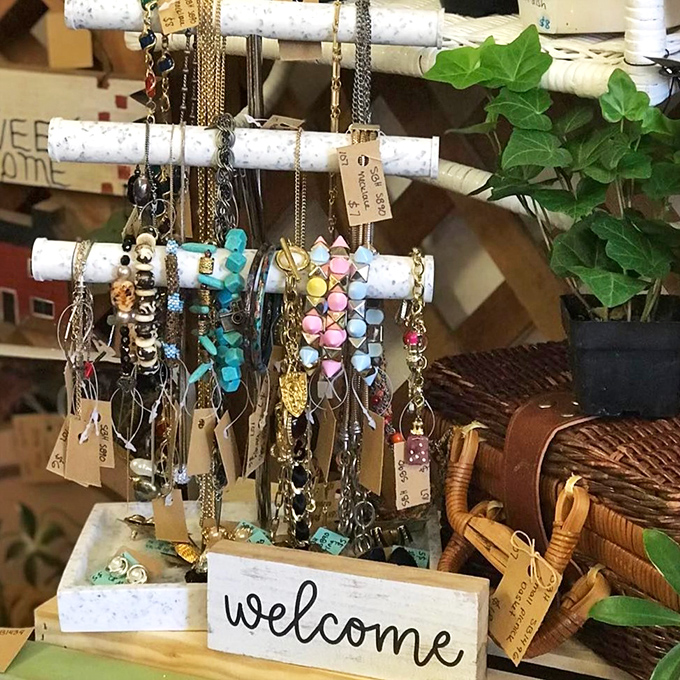 Jewelry and accessories that whisper "I have a story" rather than shouting "I'm from this season's catalog."