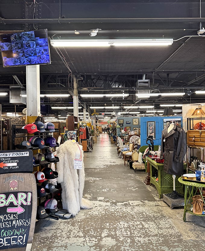 Long aisles of possibility stretch before you, with treasures lurking around every corner like an Indiana Jones adventure minus the booby traps.
