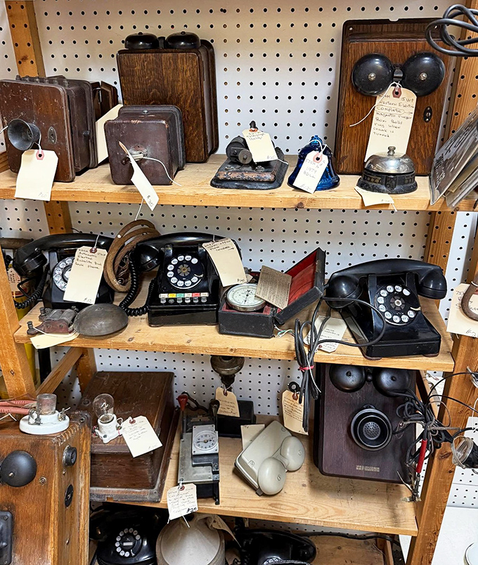 Rotary phones that once connected America now sit silent but stylish, reminding us of when "hanging up" required actual hanging up.