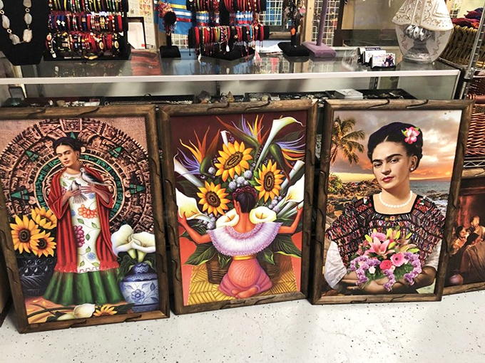 Frida Kahlo artwork that brings a splash of Mexican cultural heritage to your walls without the international shipping fees.